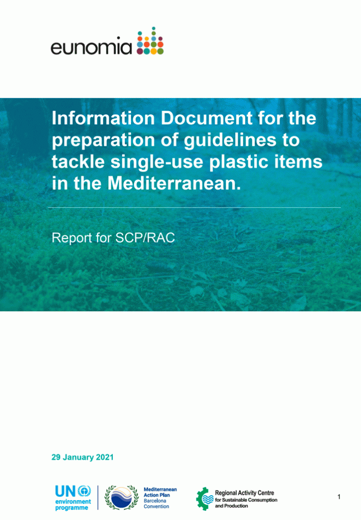 Information Document for the preparation of guidelines to tackle SUP ...
